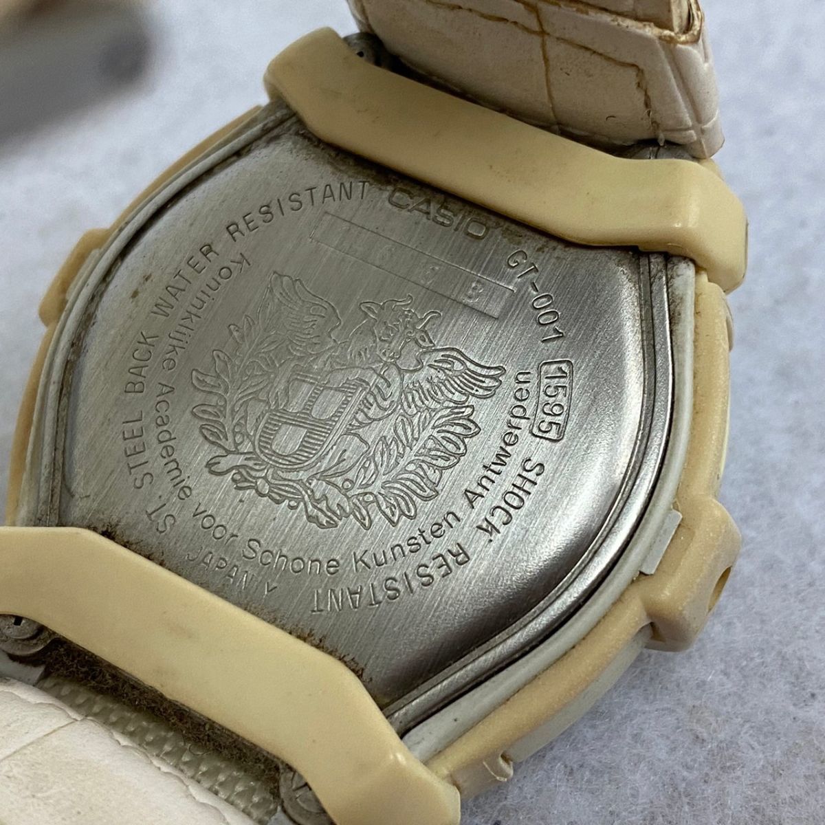 E439-O15-3787 CASIO G-SHOCK カシオ Gショック ジーショック GT-001 Koninklijke Academie voor Schone Kunsten ...