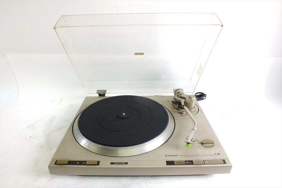 PIONEER パイオニア PL-380 ターンテーブル 現状品 231108H4232(パイオニア)｜売買されたオークション情報、yahooの商品情報をアーカイブ公開 - オークファン ...