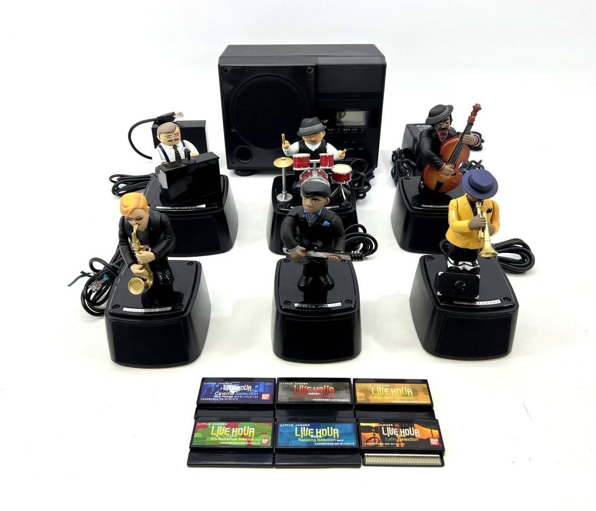 /100サイズ LITTLE JAMMER meets KENWOOD コントロールBOX リトル ジャマー 6体 ROMカートリッジ6個 ...