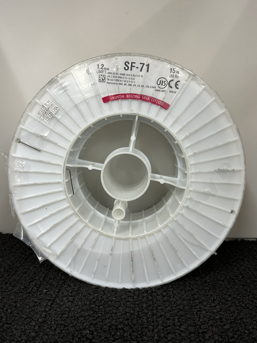 HYUNDAI 現代綜合金属 溶接用 ワイヤー SF-71 1.2mm 15Kg 工具 溶接機 軟鋼 高張力 鋼全姿勢 造船 車両 橋梁 建築 ...