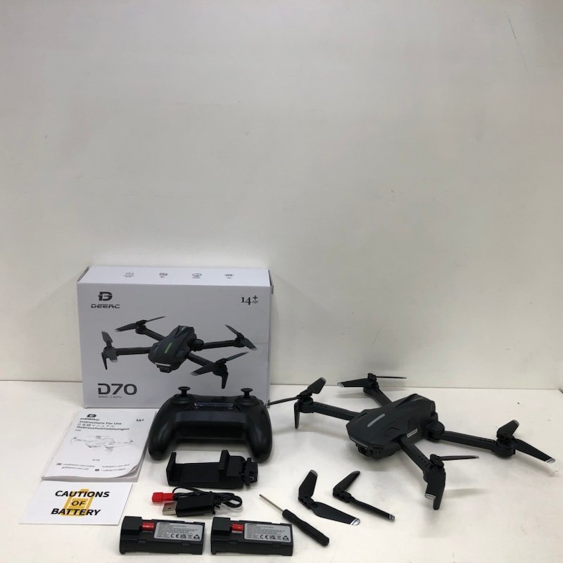 ジャンク品 DEERC ドローン D70 折りたたみ式 231102AG220028(ドローン本体)｜売買されたオークション情報、yahooの商品情報をアーカイブ公開 - オークファン ...