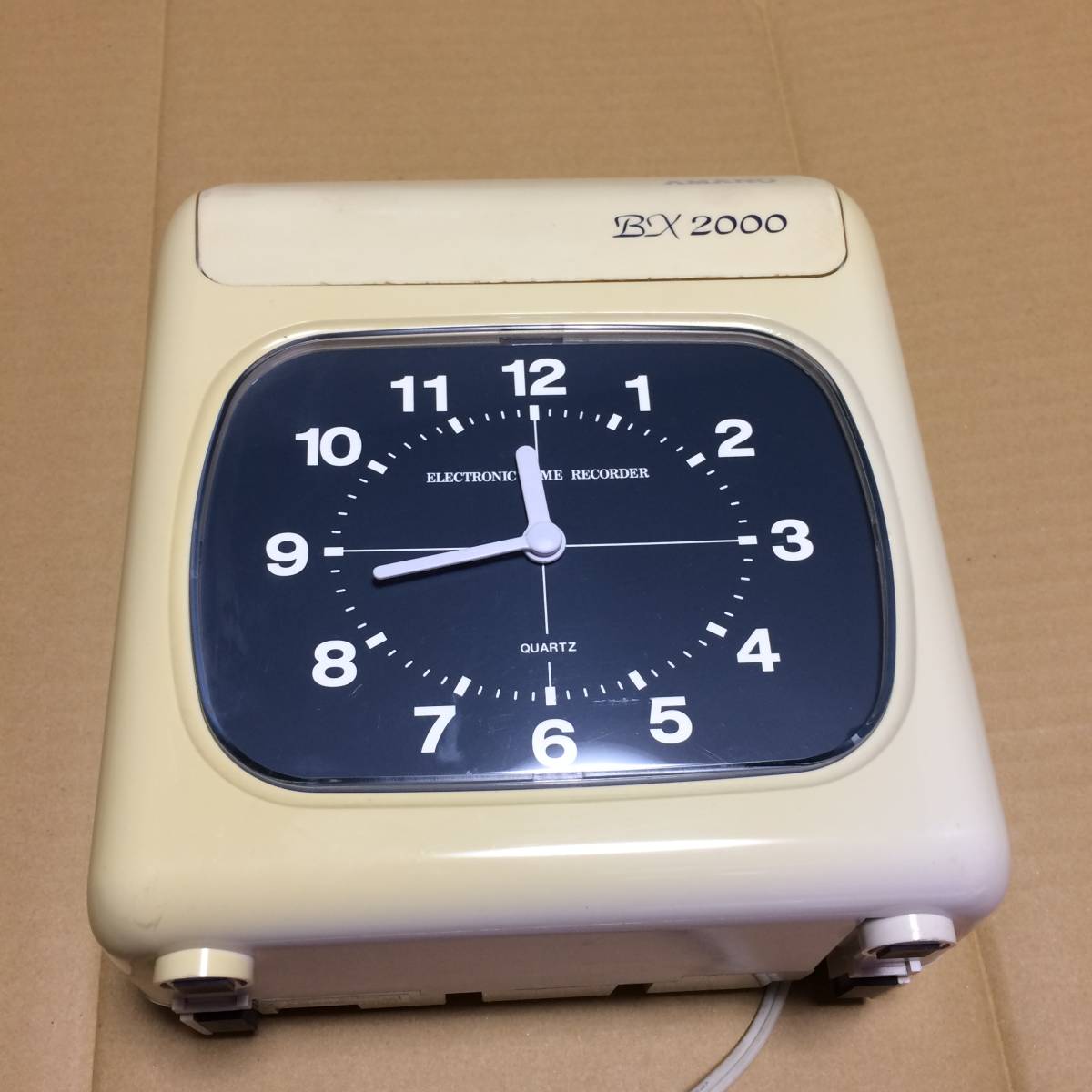 アマノ タイムレコーダー BX2000 タイムカード 品 電源OK(タイムカード、レコーダー)｜売買されたオークション情報、yahooの商品 ...