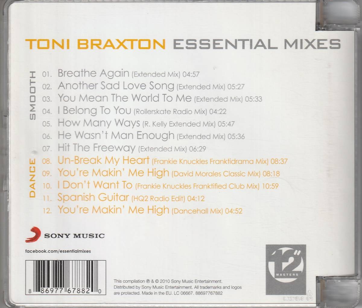 CD R&B/SOUL TONI BRAXTON／Essential Mixes／リミックス音源集 Babyface Pharrell R ...
