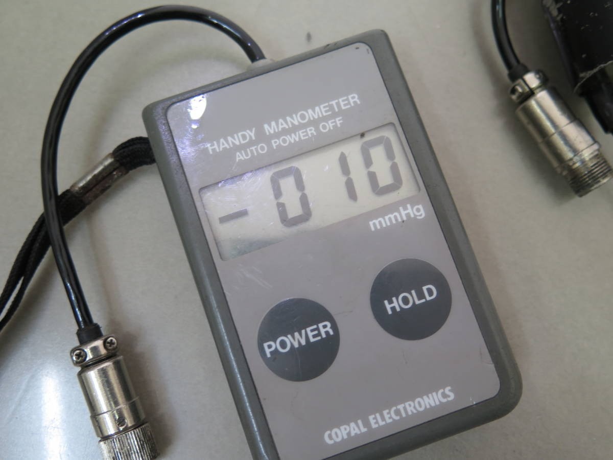 COPAL ELECTRONICS HANDY MANOMETER PG-100(測定器)｜売買されたオークション情報、yahooの商品情報を ...