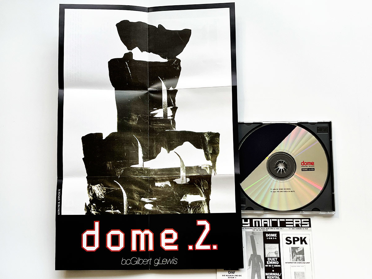 Dome 1+2 3+4 セット B. C. Gilbert G. Lewis Wire UK盤2枚まとめて ドーム ブルース ギルバート ...