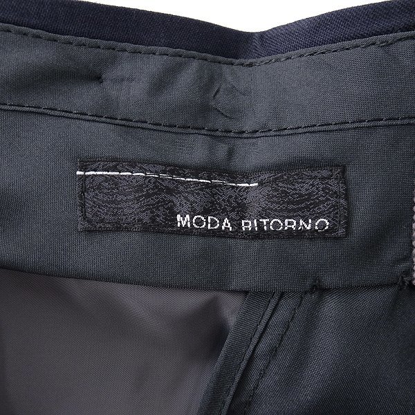 モダリトルノ 蓄熱 保温 SOLOTEX THERMO ウール混 ストレッチ スラックス 91 XL以上 濃紺 P28500 MODA ...