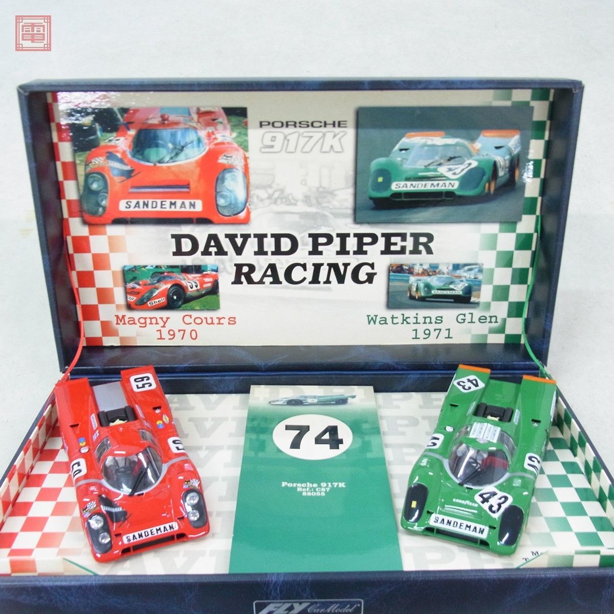フライ 1/32 ポルシェ 917K DAVID PIPER RACING Ref 96010 スロットカー FLY PORSCHE 動作未 ...