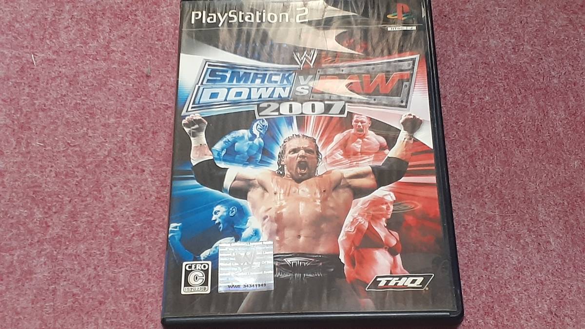 PS2 難あり WWF 2007 SmackDown VS. Raw 箱/説明書/ 付/2枚ま クイックポスト 送料185円(アクション)｜売買されたオークション情報、yahooの商品情報を ...