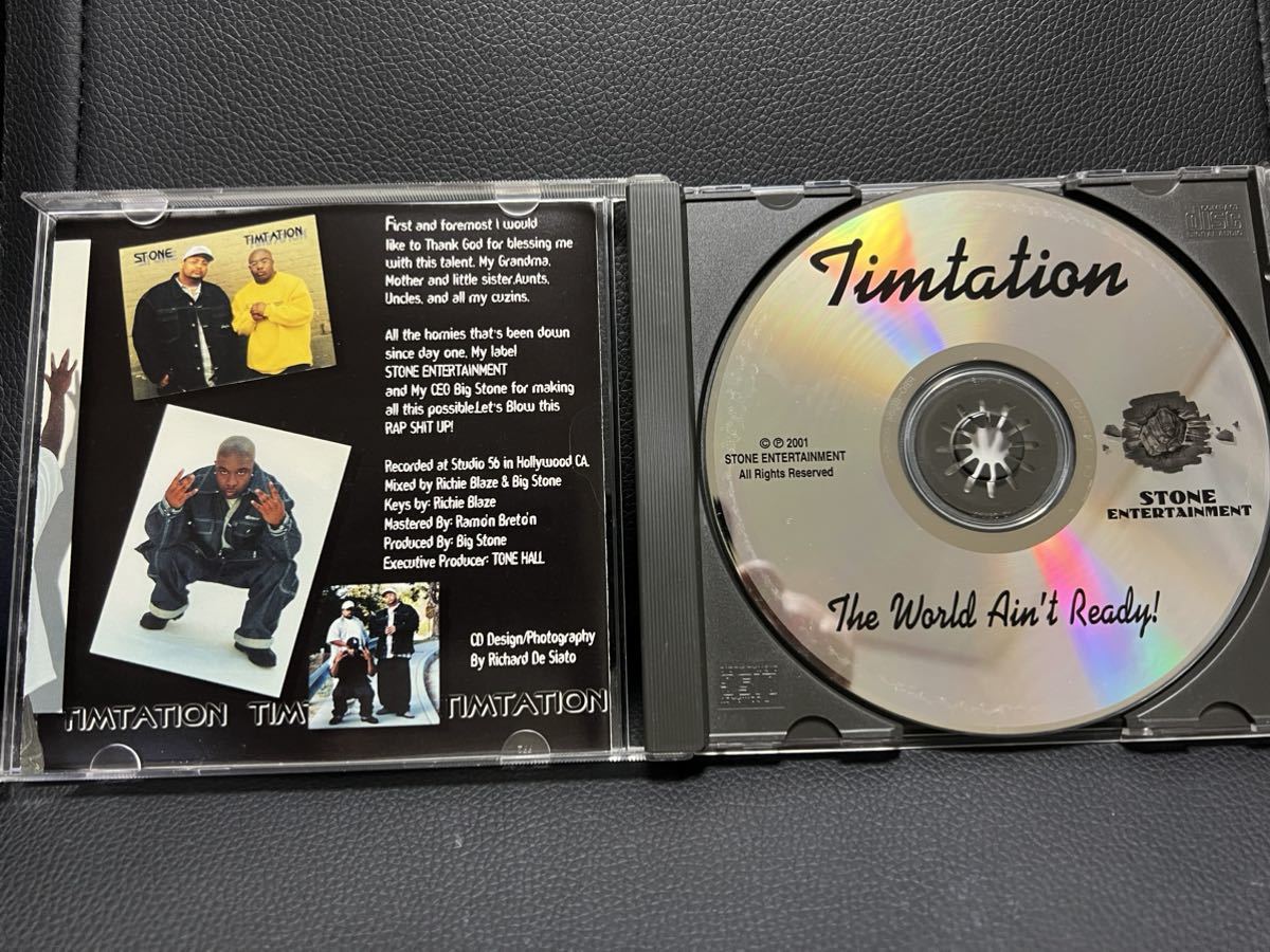 TIMTATION THE WORLD AIN’T READY G-Rap G-Luv gangsta rap Gラップ ギャングスタラップ ...