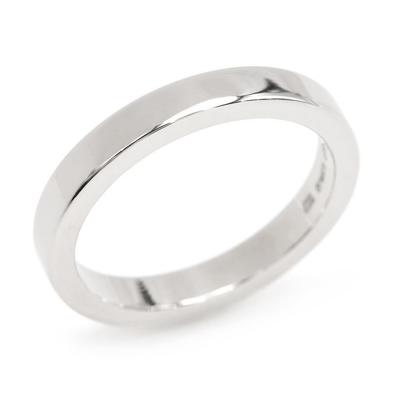 ブルガリ マリーミーウェディングリング 336789 13.5号 Pt950 フラットバンド 平打ちリング マリーミーリング 白金 プラチナ ...