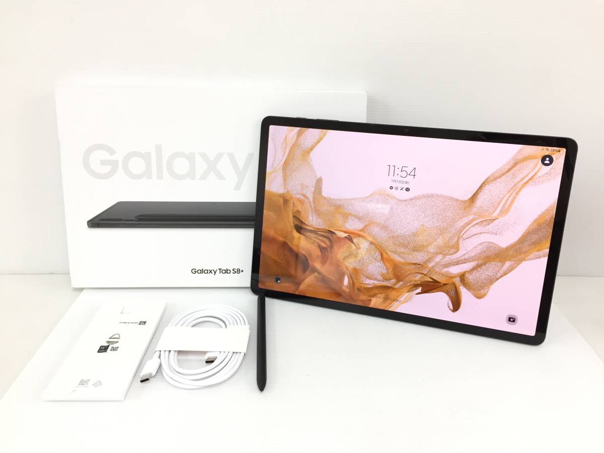 〇 超 SAMSUNG サムスン Galaxy Tab S8+ SM-X800 128GB 12.4インチ Wi-Fiモデル Andoroid ...