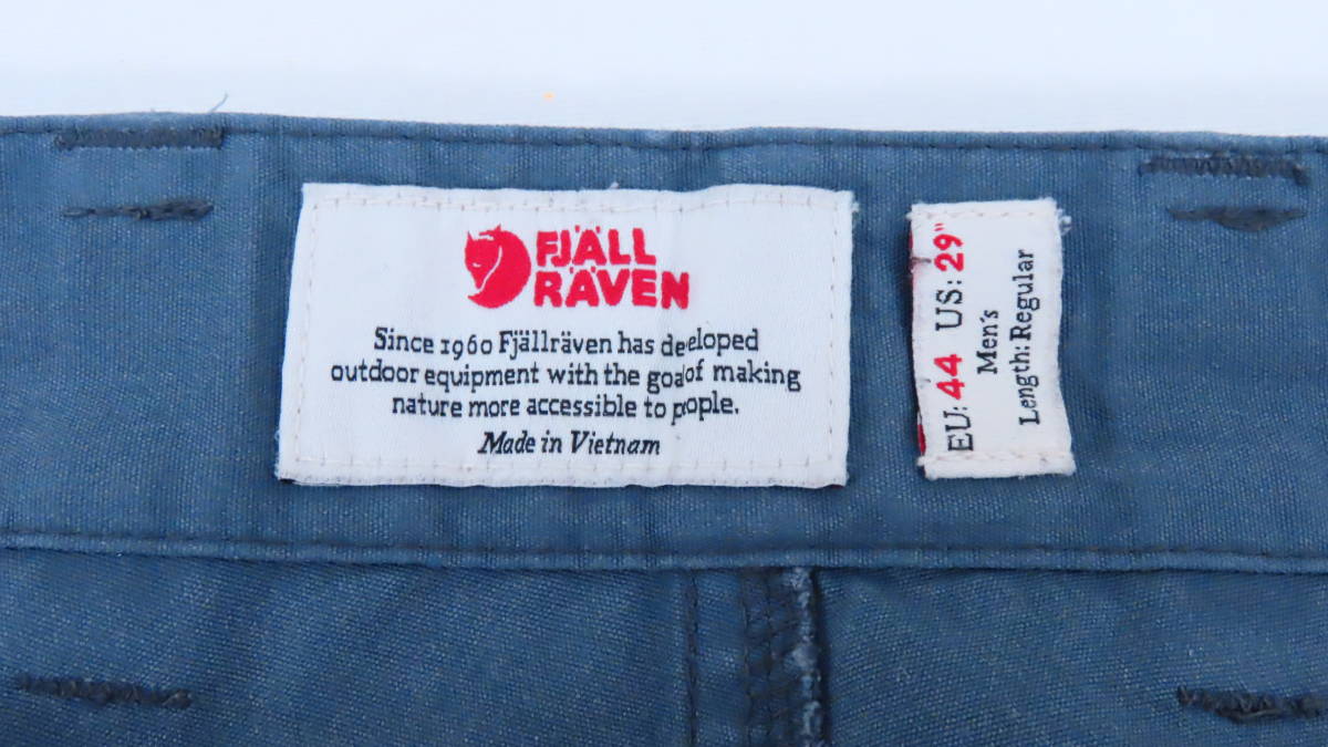フェールラーベン 良品 FJALL RAVEN Vidda Pro Trousersトラウザー G-1000 サイズMen's-44 定価 ...