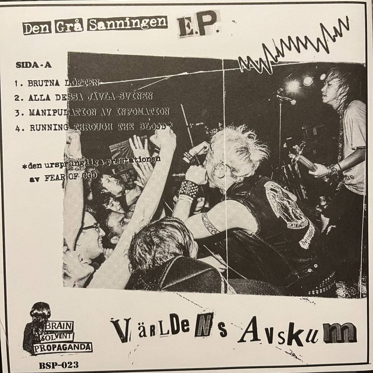 FEROCIOUS X - Den Gra Sanningen frigora disclose crust クラスト discharge ...