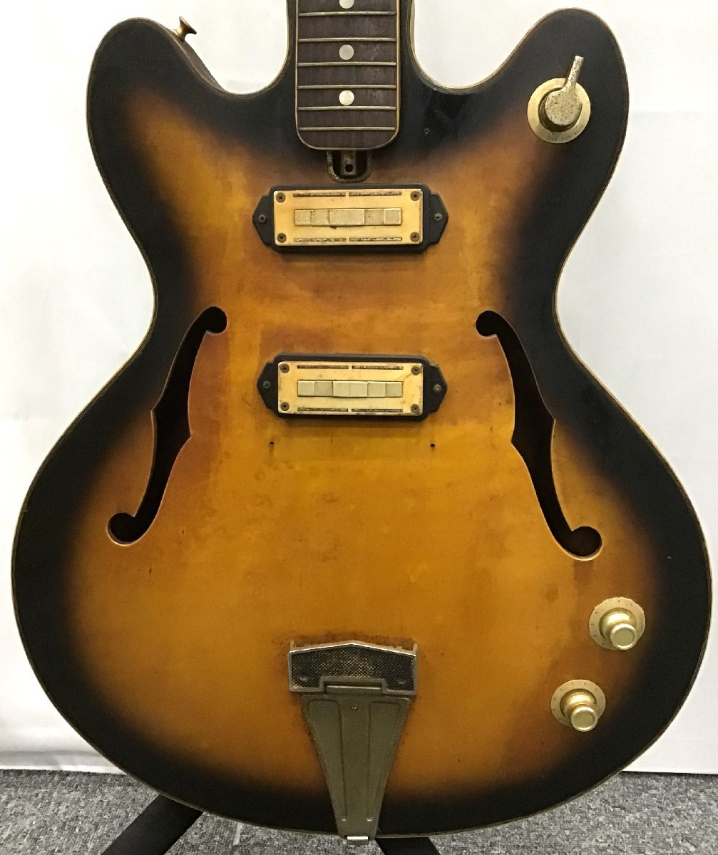 Viera Twin ヴィエラツイン VIBRATWIN 12弦 フルアコ エレキギター JUNK ジャンク 現状渡し(その他)｜売買されたオークション情報、yahooの商品情報をアーカイブ ...