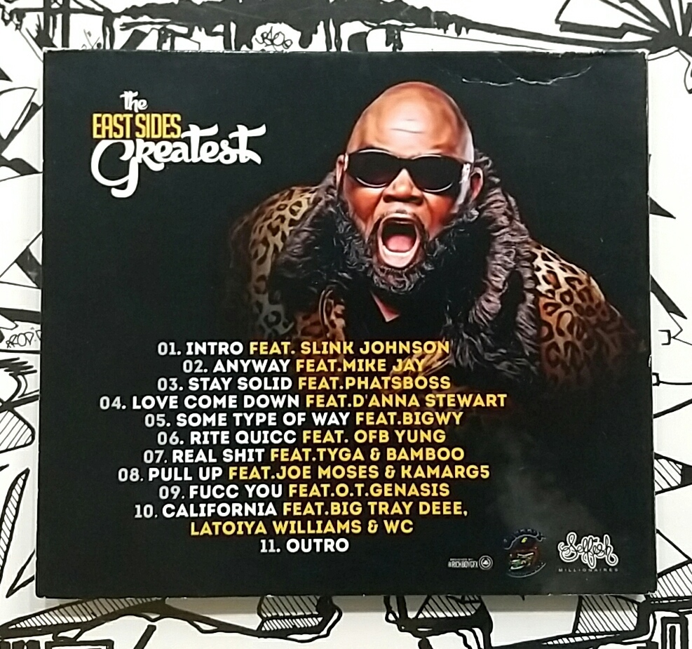 CD Greedy Macc － The East Sides Greatest / G-rap / G-luv / Gangsta ...