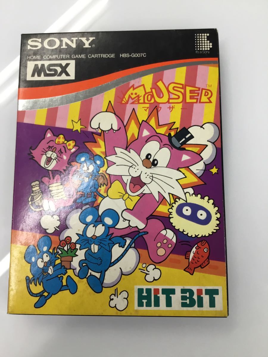 & MSX SONY ソニー ROM マウザー HITBIT MOUSER HBS-G007C(MSX)｜売買されたオークション情報、yahooの商品情報をアーカイブ公開 - オークファン ...