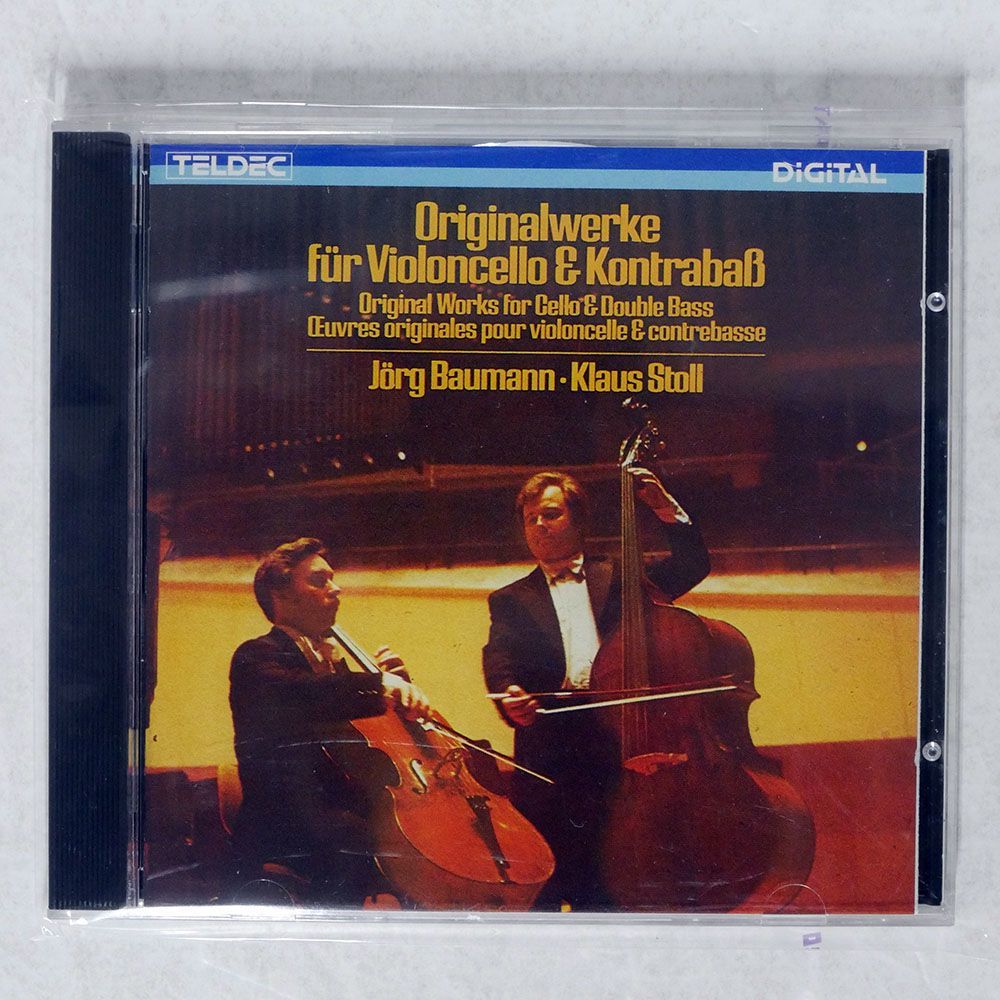 JORG BAUMANN KLAUS STOLL/ORIGINALWARKE FUR VIOLONCELL & KONTADA5/TELDEC 842827 CD(その他)｜売買された ...