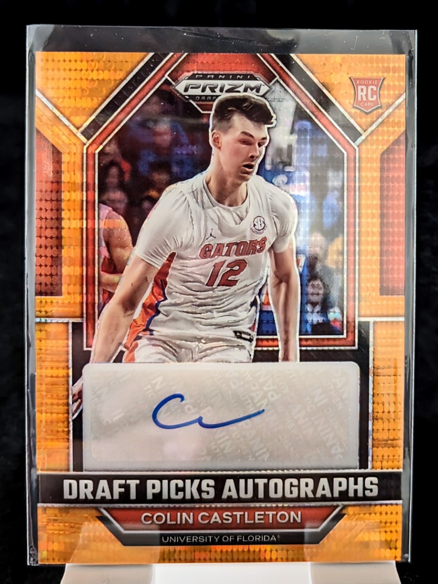 1円スタート 2023-24 Prizm Draft Picks - Colin Castleton Rookie Sensational ...