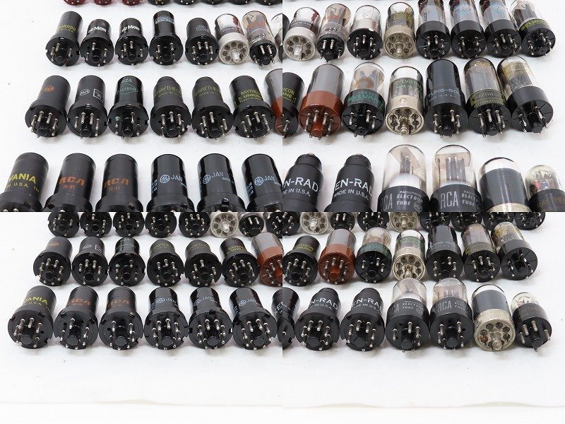 GE 12SQ7/SYLVANIA 6C5/RAYTHEON OZ4G/PHILCO 50JY6/RCA 5693/HYTRON 6SS7 他 ...