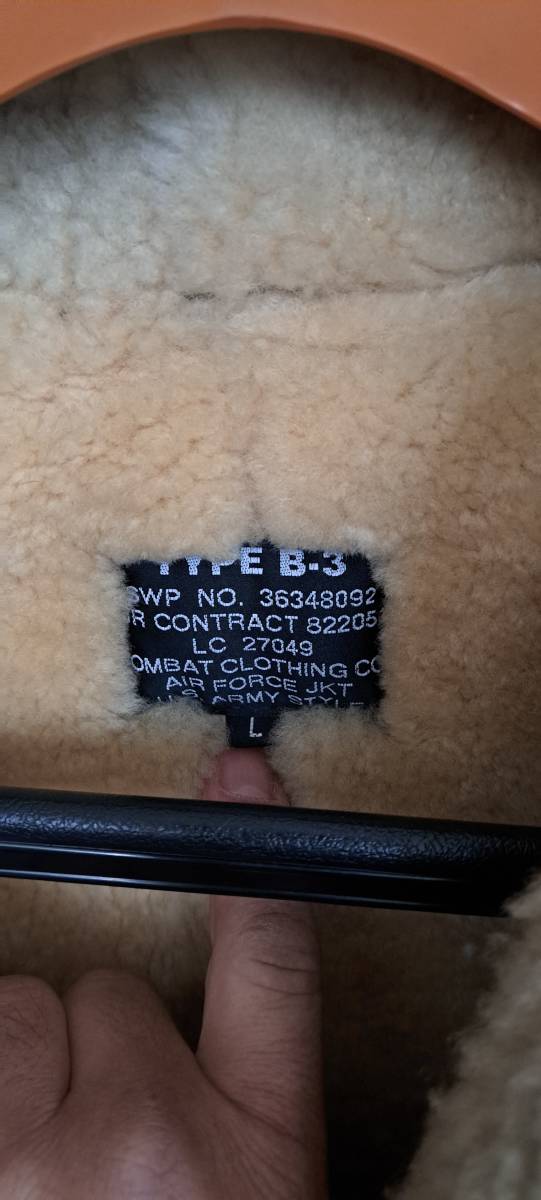 COMBAT CLOTHING TYPE B-3 used 訳アリ(Lサイズ)｜売買されたオークション情報、yahooの商品情報をアーカイブ ...