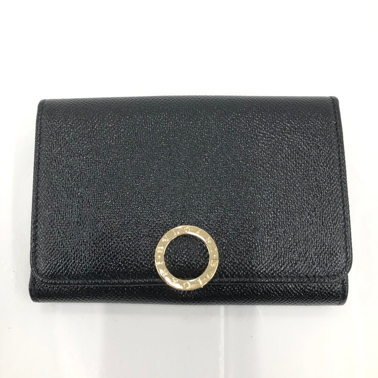 BVLGARI ブルガリ 財布 黒 レザー K19 280555 CBAC6016(財布)｜売買されたオークション情報、yahooの商品情報を ...