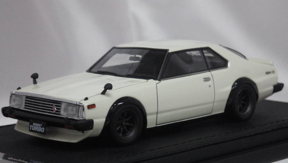 IgnitionModel Nissan Skyline 2000 Turbo GT-ES C211 S=1/43 White IG0124 ...