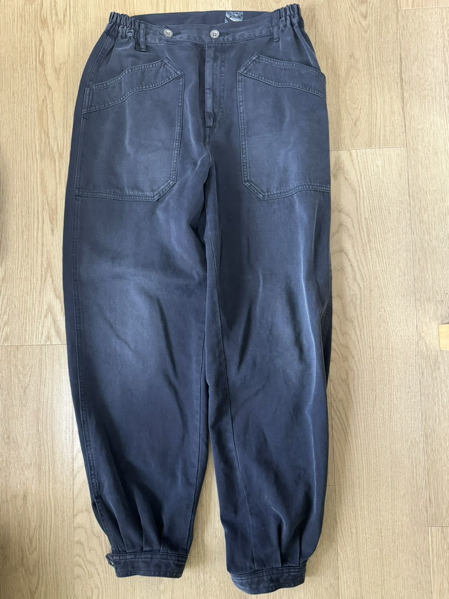 visvim ICT CARROLL PANTS DMGD BLACK サイズ1 CHIEF DECKHAND THORSON ...