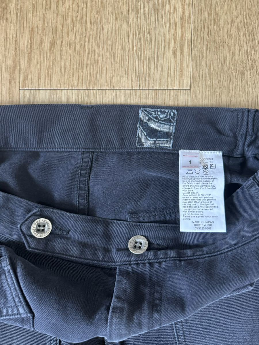visvim ICT CARROLL PANTS DMGD BLACK サイズ1 CHIEF DECKHAND THORSON ...