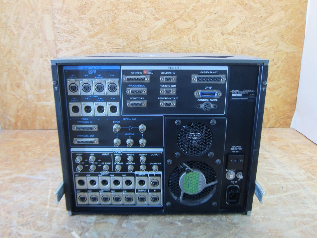 通電確認済み SONY DVR-28 D2レコーダー DRUM 944H ジャンク 現状品 V541(プロ用、業務用)｜売買されたオークション ...
