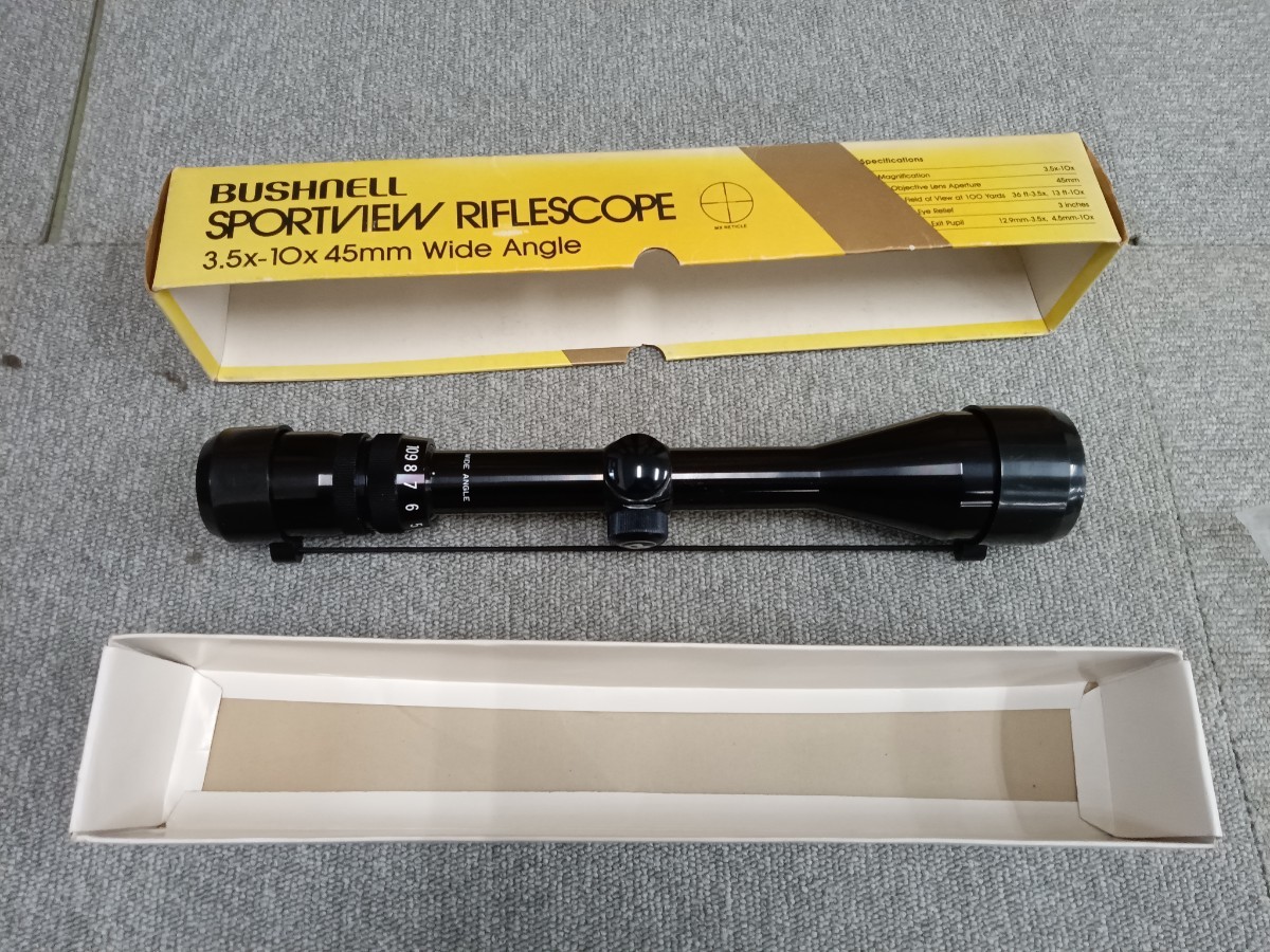 BUSHNELL ブッシュネル ライフルスコープ SPORTVIEW RIFLESCOPE 3.5x-10x 45mm Wide Angle ...