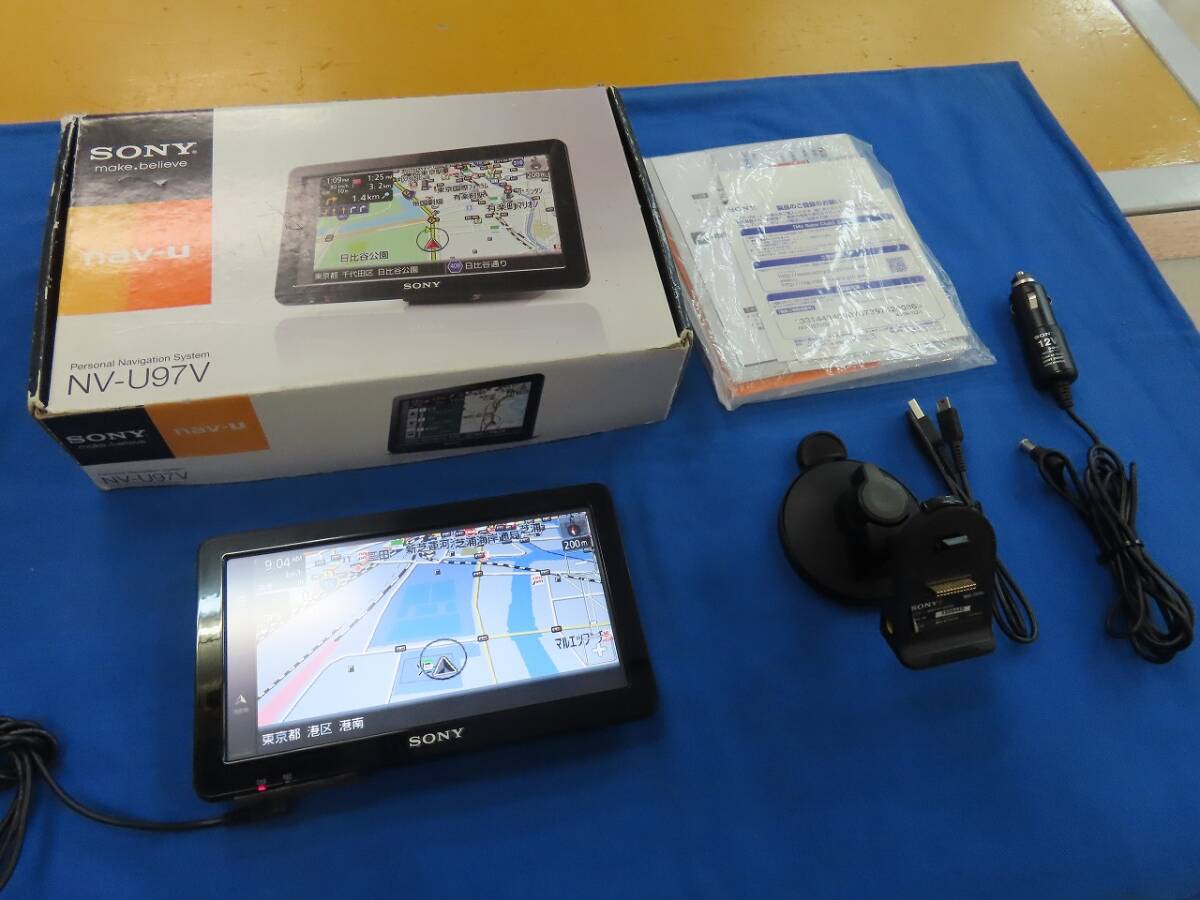 SONY ポータブルナビ nav-u NV-U97V メモリーカード無 ソニー(メモリーナビ)｜売買されたオークション情報、yahooの商品情報をアーカイブ公開 - オークファン（aucfan ...