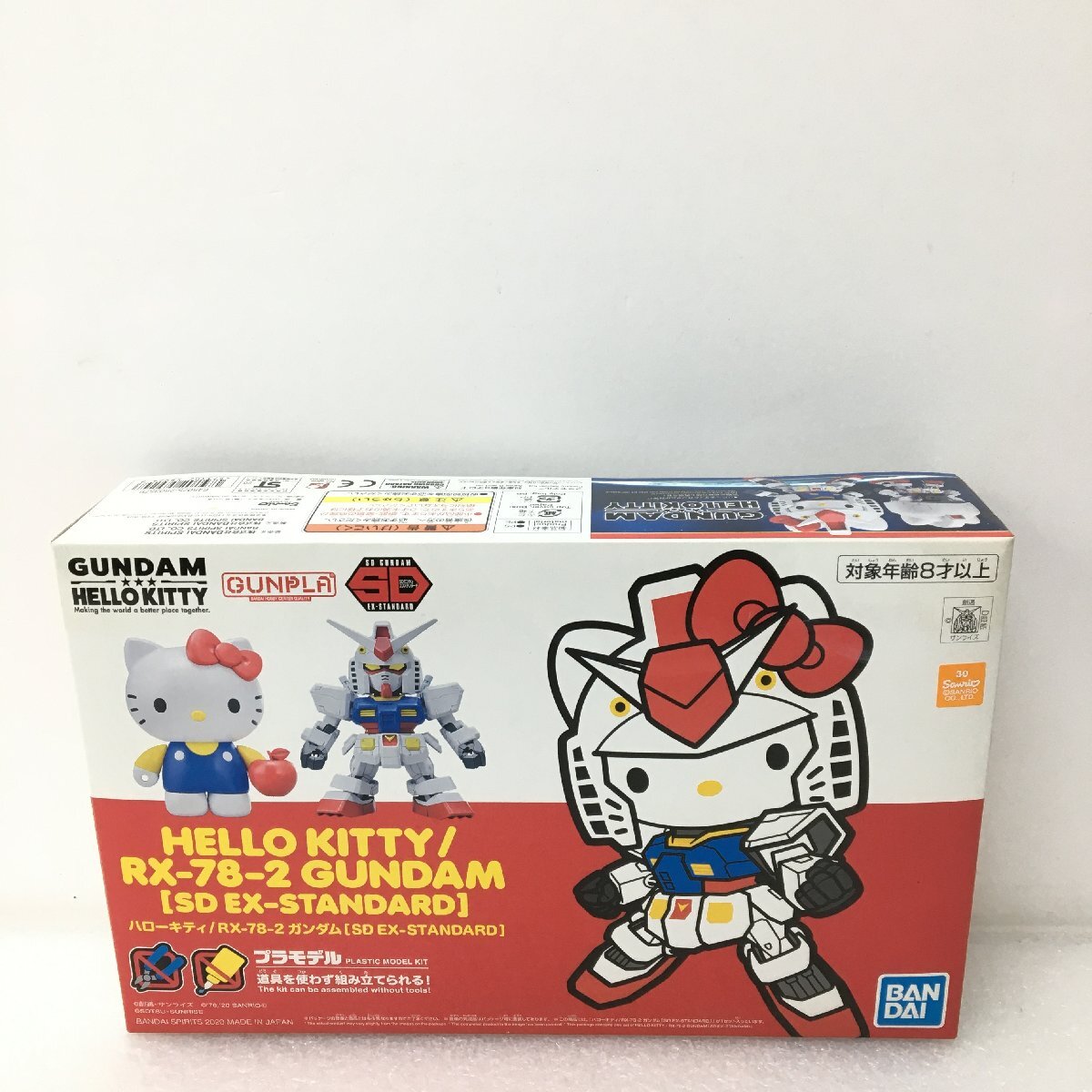 BANDAI SDガンダム ハローキティ/RX-78-2 ガンダム SD EX-STANDARD GUNDAM HELLOKITTYプラモデル 未組立品(ガンダム)｜売買されたオークション情報 ...
