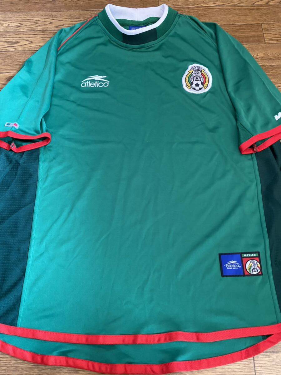 2002 メキシコ代表ホームユニフォーム atletica社製 ボルゲッティ ブランコ ガルシア アスペ L.エルナンデス モラレス マルケス(クラブチーム)｜売買されたオークション情報 ...