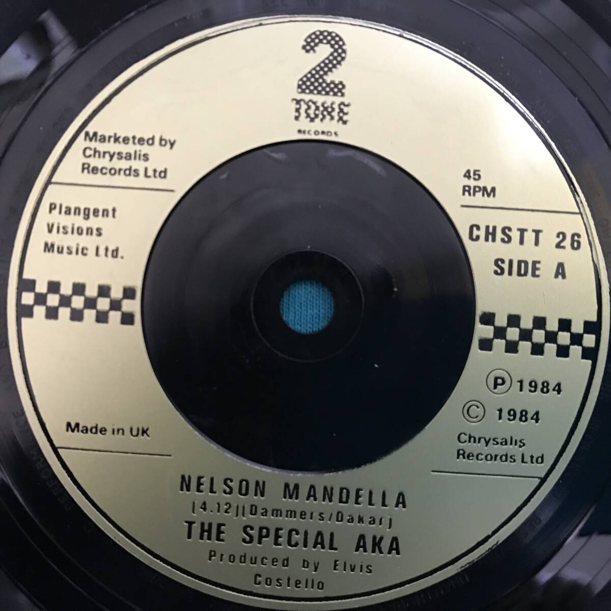 7” The Special AKA / Nelson Mandela UK盤 Two-Tone Records CHS TT 26(S ...