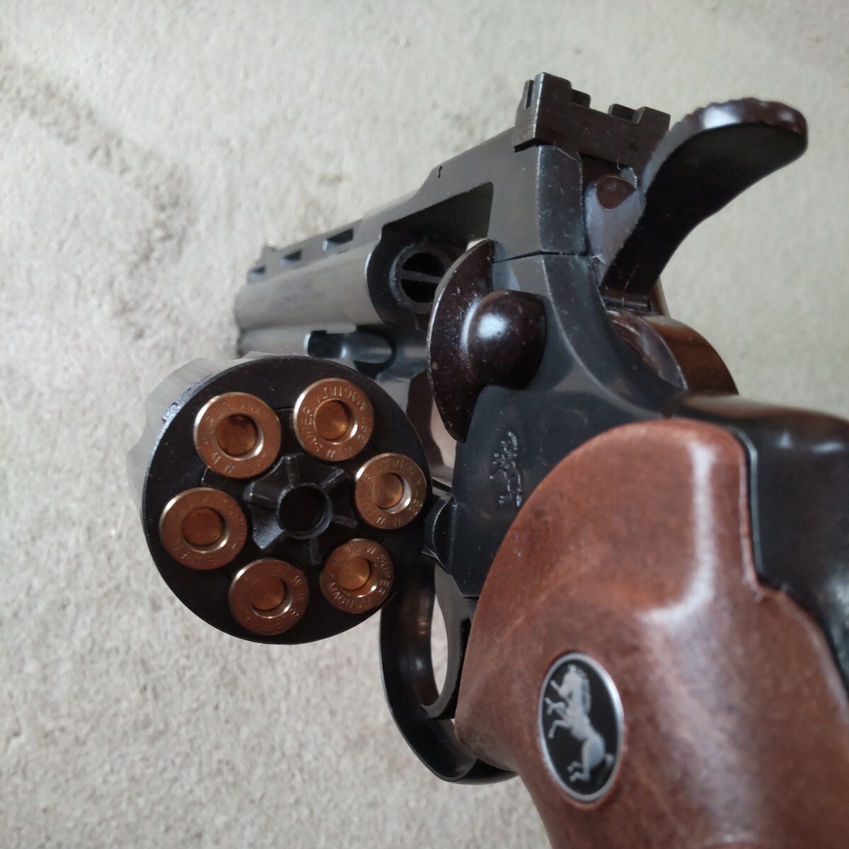 コクサイ コルトパイソン 6インチ(モデルガン)｜売買されたオークション情報、yahooの商品情報をアーカイブ公開 - オークファン ...