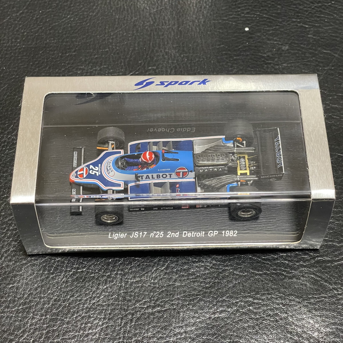 1/43 SPARK リジェ LIGIER JS17 DETROIT GP 1982 N°25 CHEEVER / デカール加工済み S1664(レーシングカー)｜売買されたオークション情報 ...