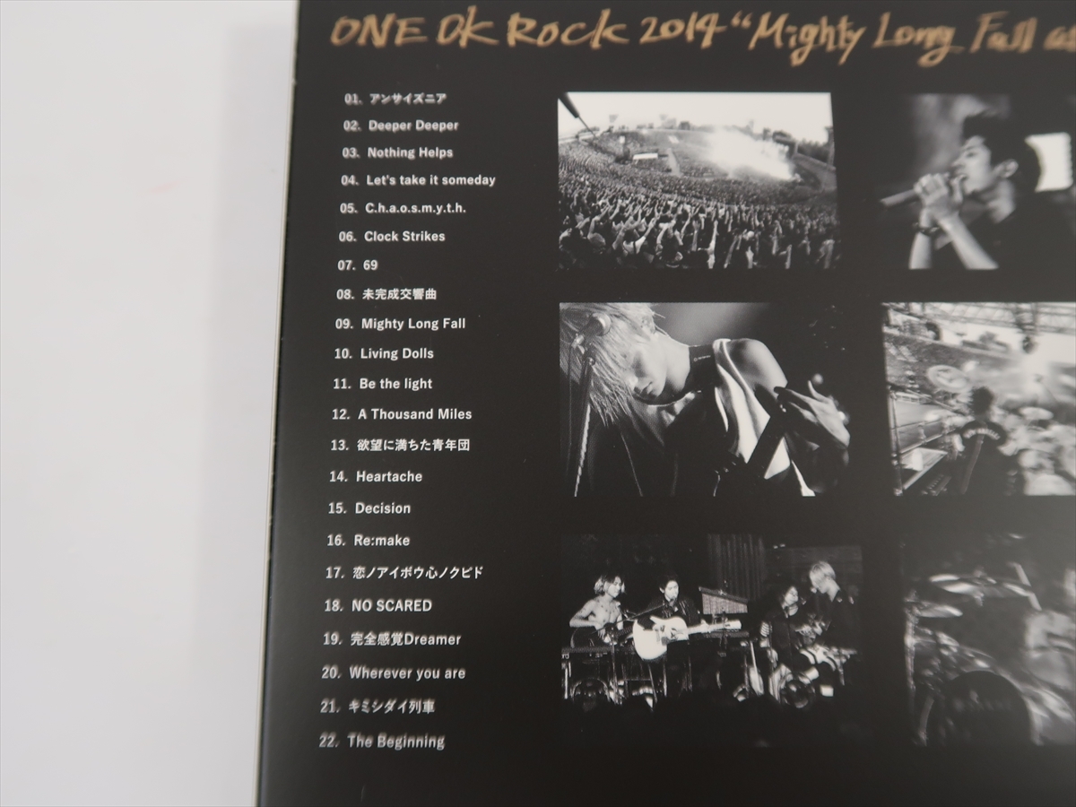 Blu-ray ONE OK ROCK 2014 Mighty Long Fall at Yokohama Stadium ワンオクロック ワンオク LIVE ブルーレイ ディスク ネコポス ...