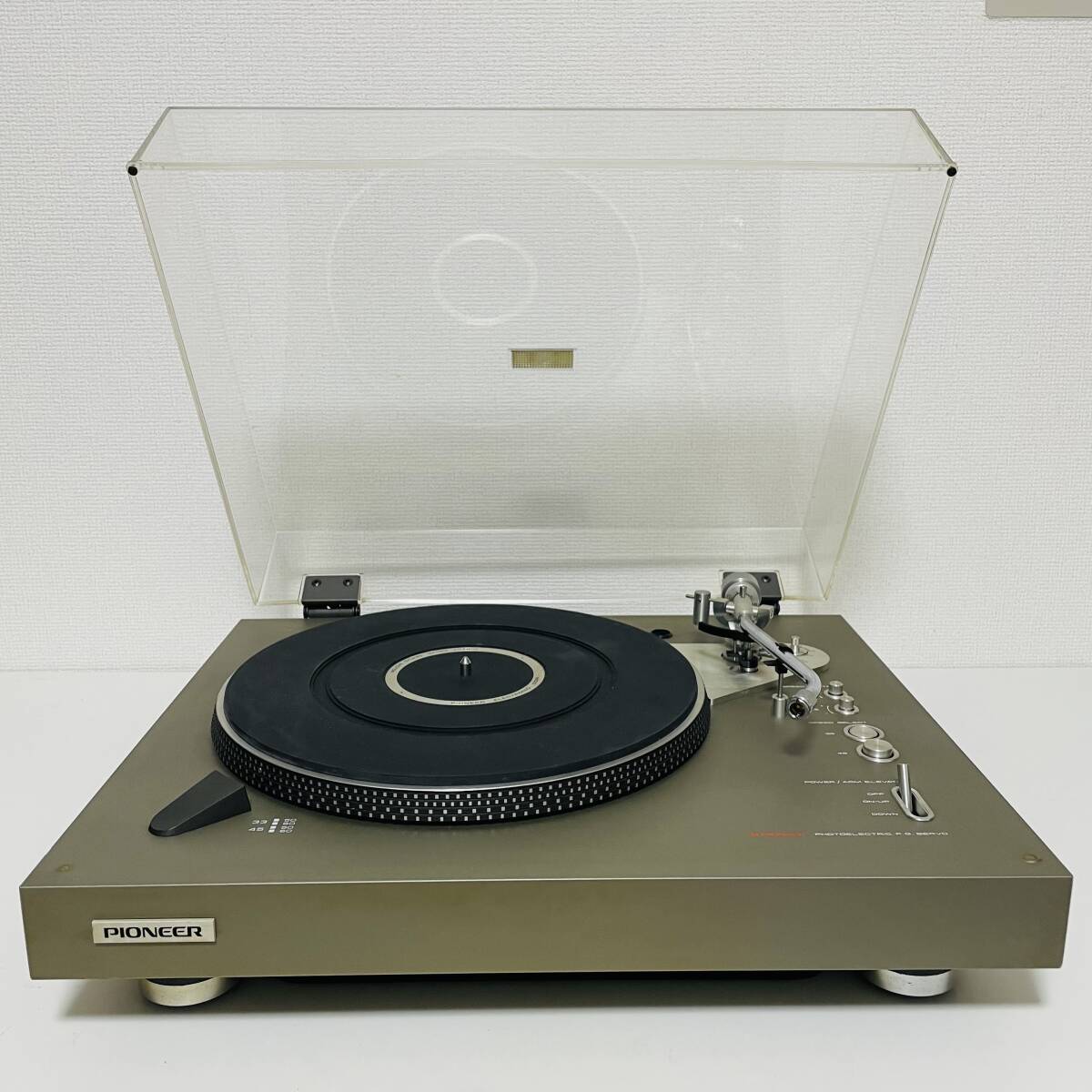 PIONEER パイオニア PL-1250S 通電確認済み(パイオニア)｜売買されたオークション情報、yahooの商品情報をアーカイブ公開 - オークファン（aucfan.com）