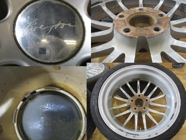 BMW ブレイトン Breyton T-10 BBS RD312 RD313 ホイールタイヤ 4本 5H120 19インチ 8.5J+13 ...