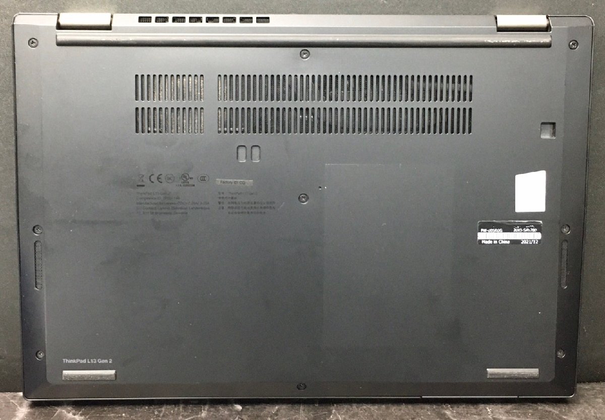 1円 ジャンク LENOVO ThinkPad L13 Gen2 / Core i5 1135G7 2.40GHz / メモリ16GB ...