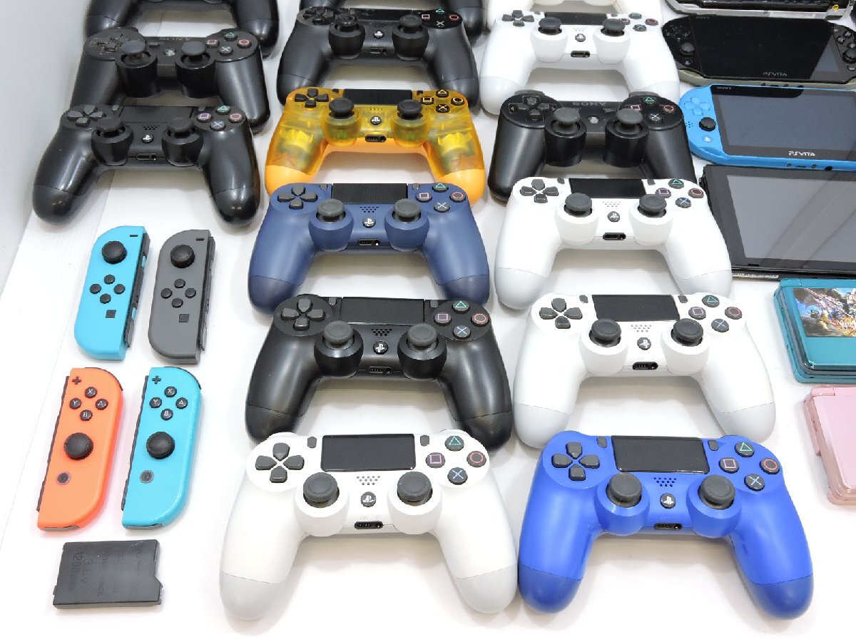 PS4 CUH-2000B CUH-2200A / Switch XAJ- / 3DS / 2DS LL / PSVITA 他 本体 + コントローラー ジョイコン まとめ ジャンク品 ...