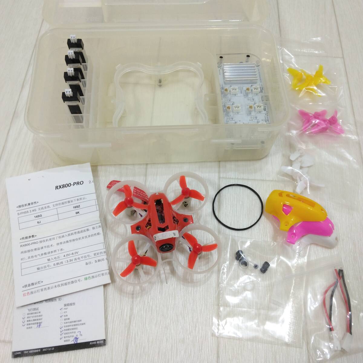 FAT SHARK RECON V2 / LDARC TINY X SERIES PNP / EACHINE E010 / E013 SMALL PEPPER / POTENSIC まとめて ...