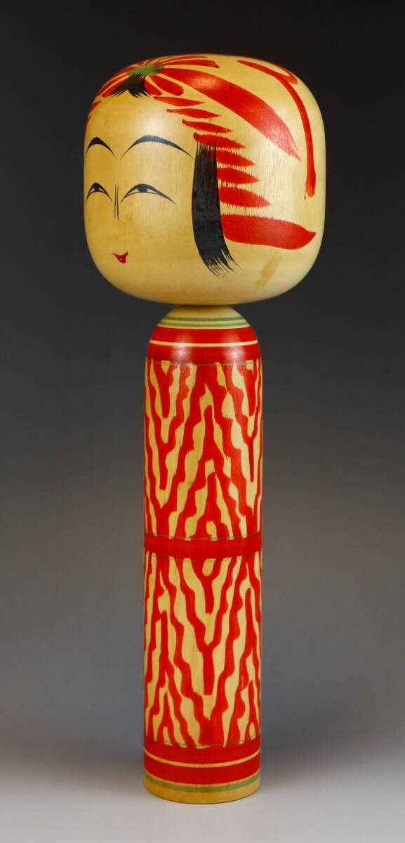 E23. こけし 遠刈田 佐藤英太郎 高36.5cm程 大サイズ(こけし)｜売買されたオークション情報、yahooの商品情報をアーカイブ公開 - オークファン（aucfan.com）