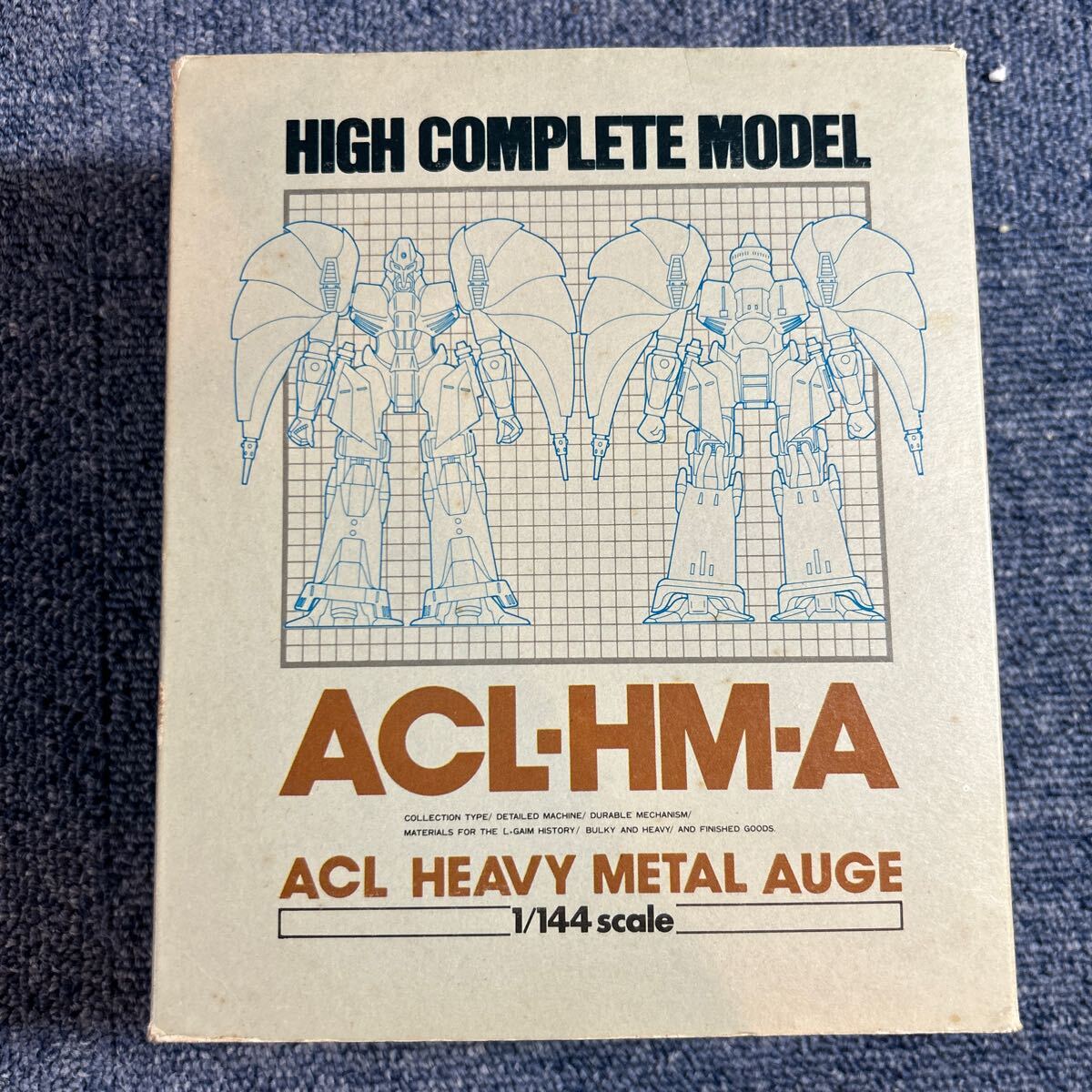 ハイコンプリートモデル 重戦機エルガイム オージェ ACL-HM-A ACL HEAVY METAL AUGE 1:144スケール(重戦機 ...
