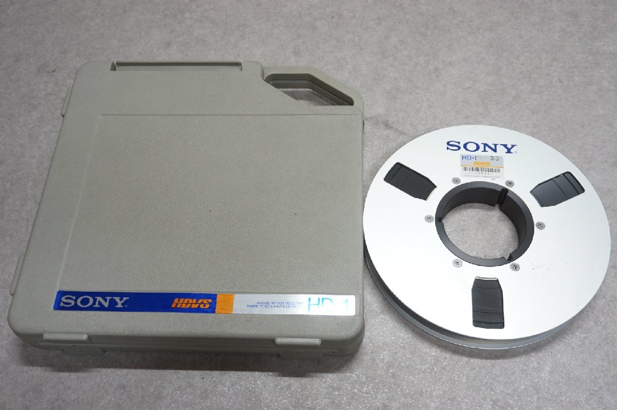 SK D4286510 SONY ソニー HD-1 33 HDVS オープンリールビデオテープ 1本 ケース付き(記録媒体)｜売買された ...