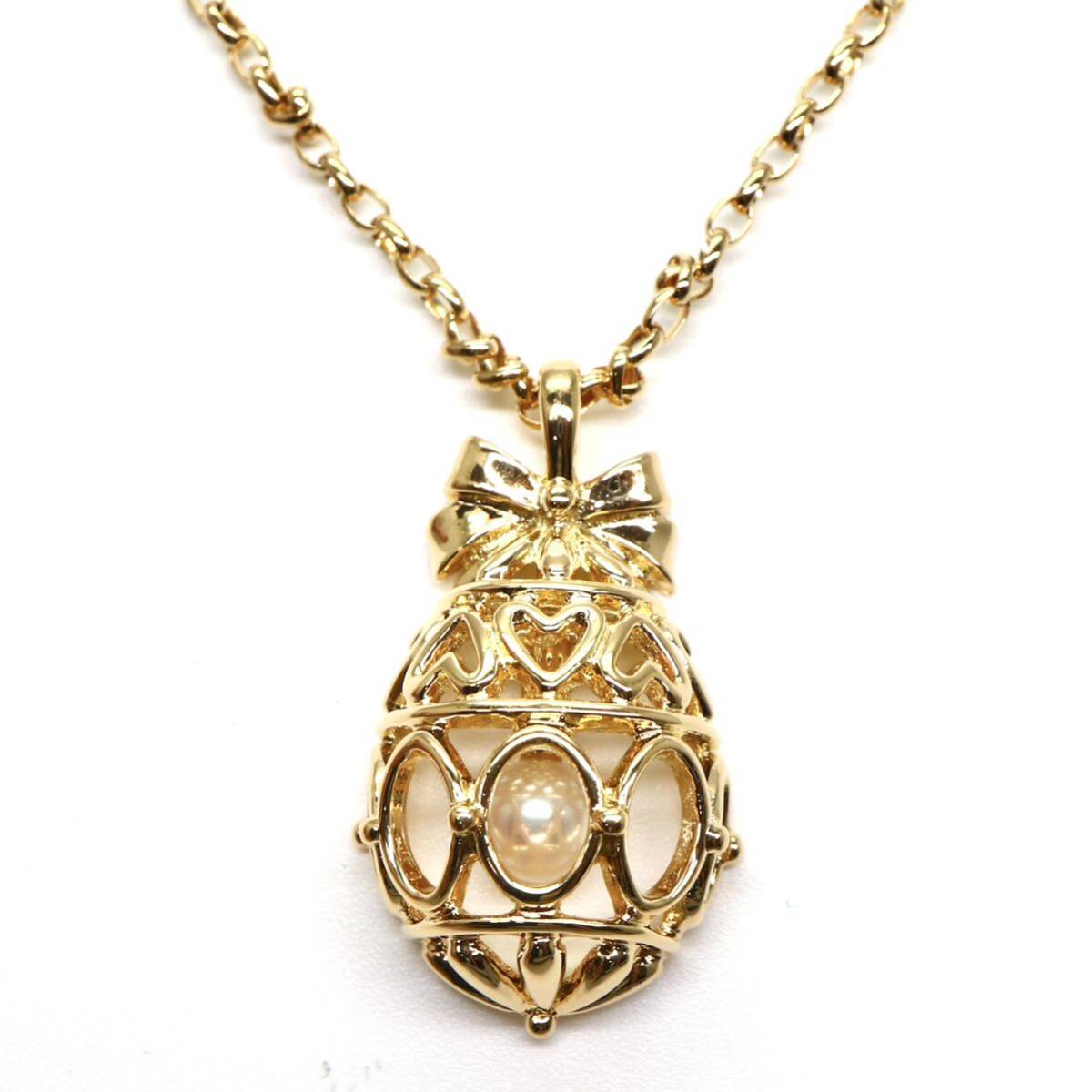 MIKIMOTO ミキモト 高品質 K18 アコヤ本真珠ネックレス M 約6.1g 約41.5cm パール pearl diamond necklace jewelry ジュエリー EE5 ...