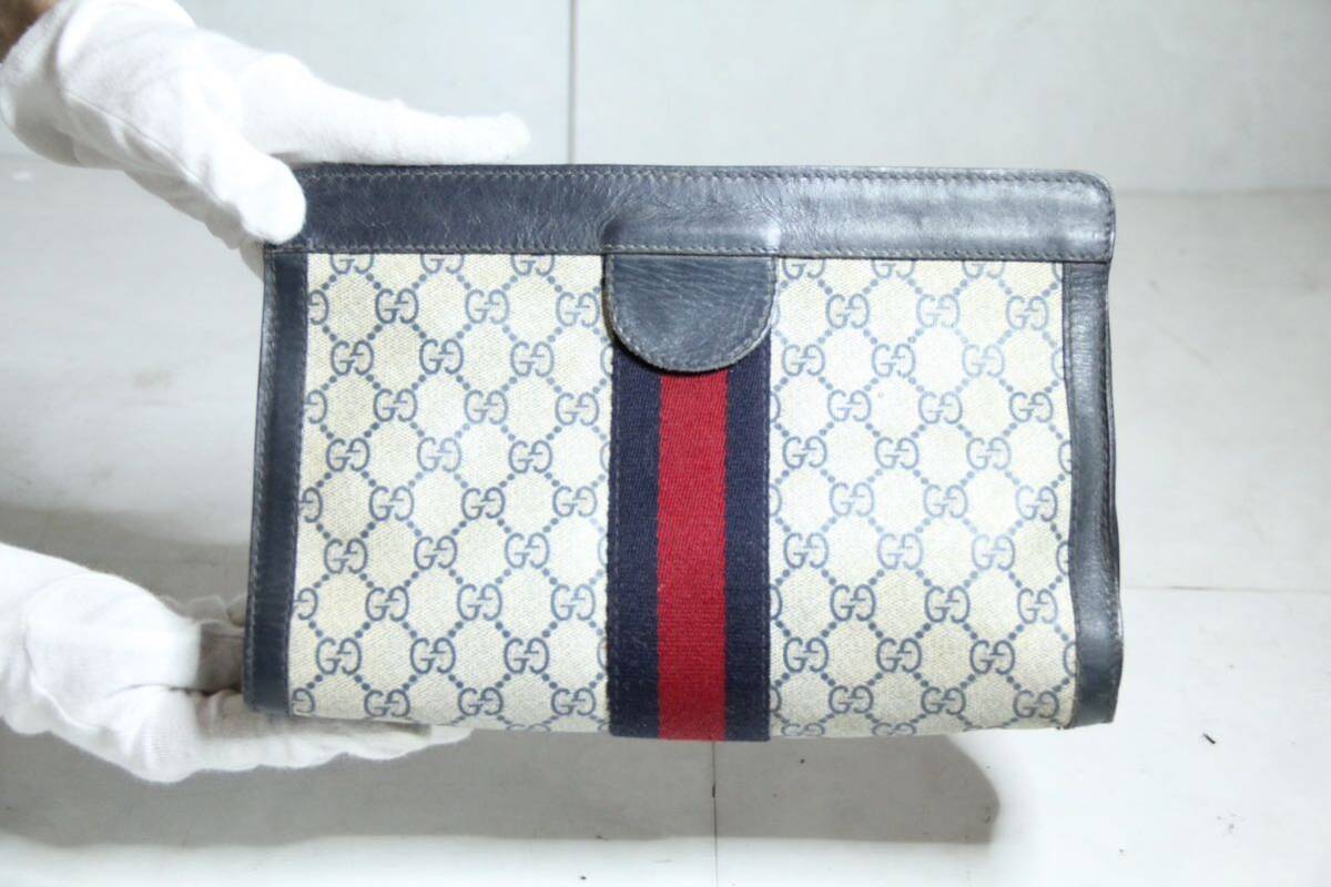 39.GUCCI グッチ シェリーライン セカンドバッグ クラッチバック GG柄 オールドグッチ ヴィンテージ レディースバッグ(オールドグッチ)｜売買されたオークション情報、yahooの商品 ...