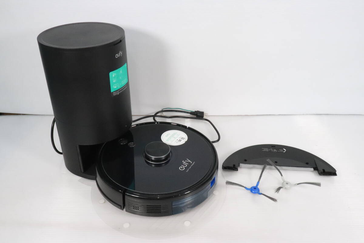 1円 未検品 Anker Eufy RoboVac L35 Hybrid+ ロボット掃除機 クリーナー 掃除 ブラック S656(ロボット ...