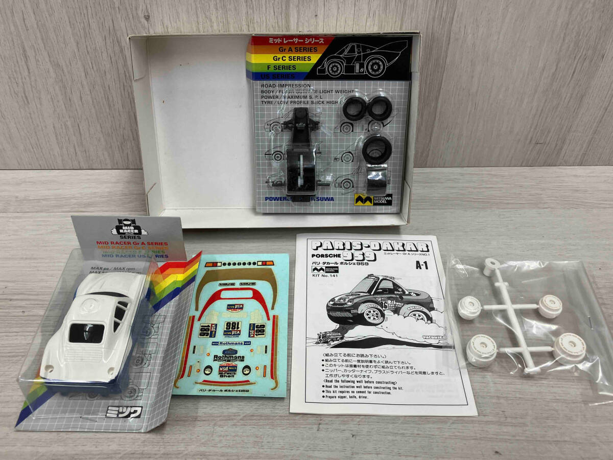 ミツワ パリ ダカール ポルシェ959 ミッドレーサーGr Aシリーズ A-1 No.141(ラリー)｜売買されたオークション情報、yahooの商品情報をアーカイブ公開 - オークファン ...