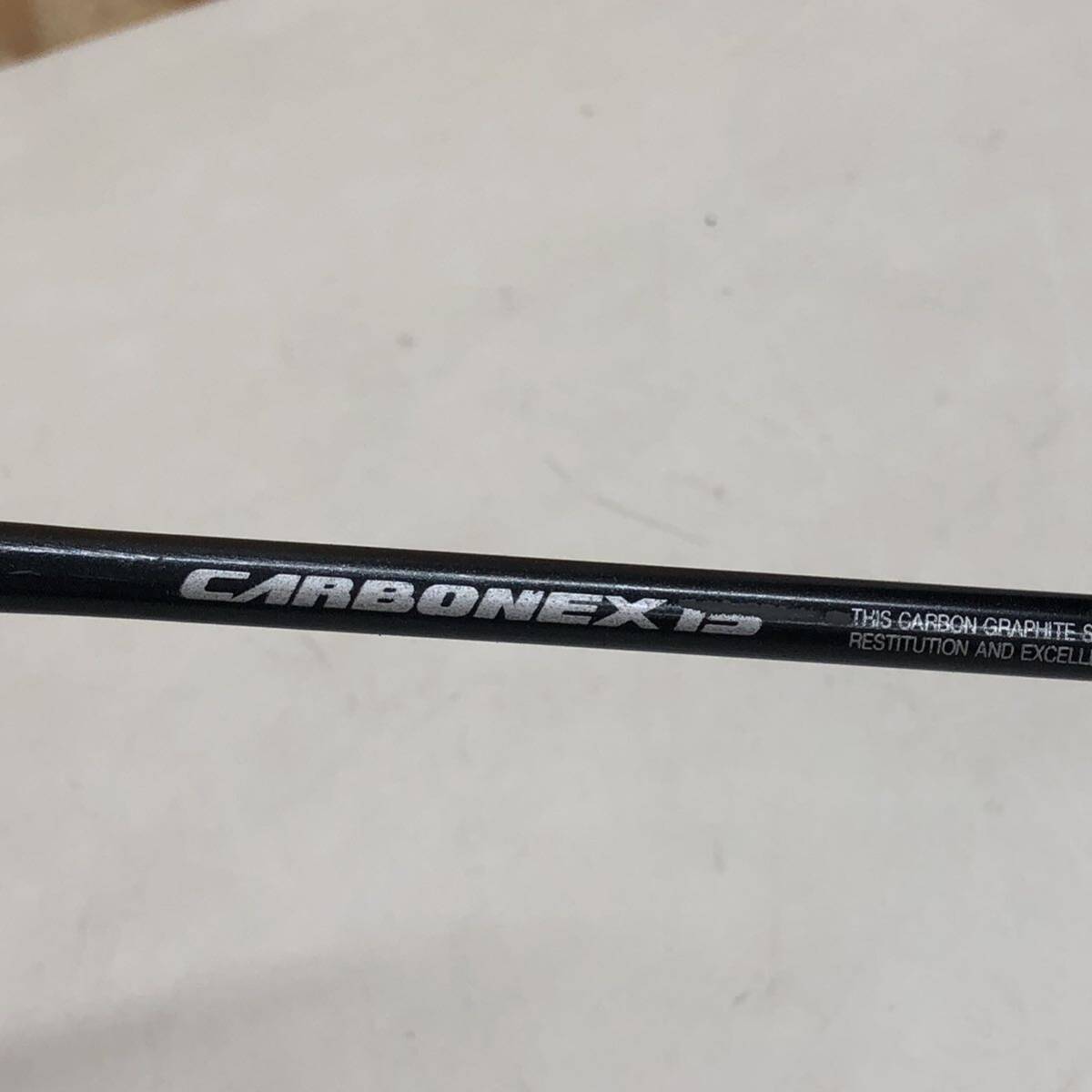 23 YONEX CARBONEX 15 2U G5 バドミントン ラケット フレーム傷有 グリップ状態悪 現状品 ヨネックス(ラケット ...